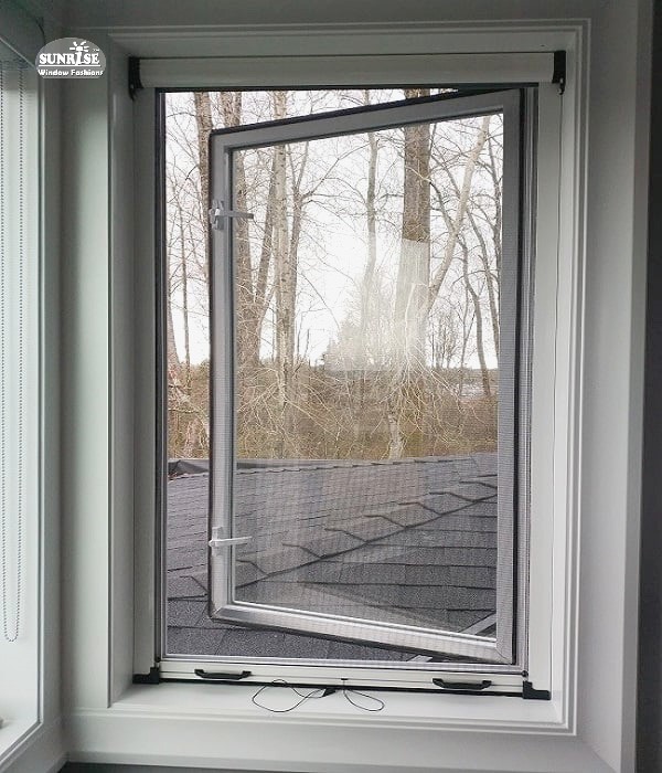 Retractable Window Screens – Drapery, Blinds, Screens @ Sunrise Window ...